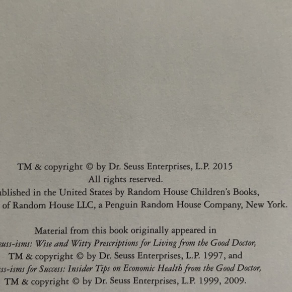 Other | Dr Seuss Book Seussisms | Poshmark